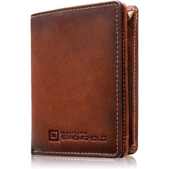 Bags | Waltlet Rfid Blocking Bifold Wallet For Men With Magnetic Clasp ...